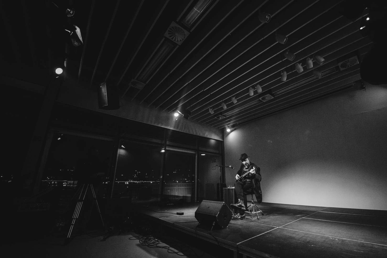 Elliott Sharp (US) plays Monk, Jü - A38 Hajó