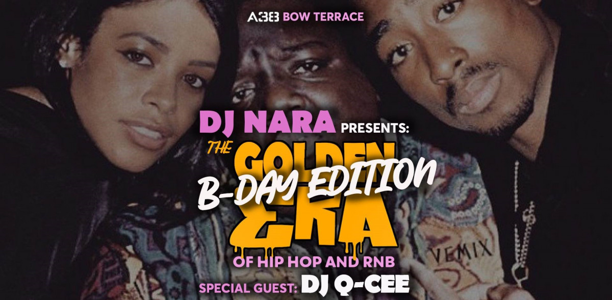 DJ Nara pres.: Golden Era Of HipHop & RNB - A38 Hajó
