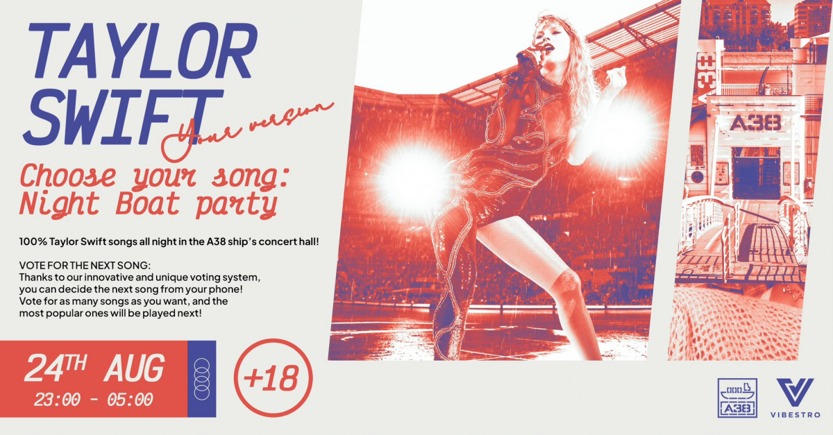 Taylor Swift Party Hungary: Your Version Boat Party Night Edition - A38 ...