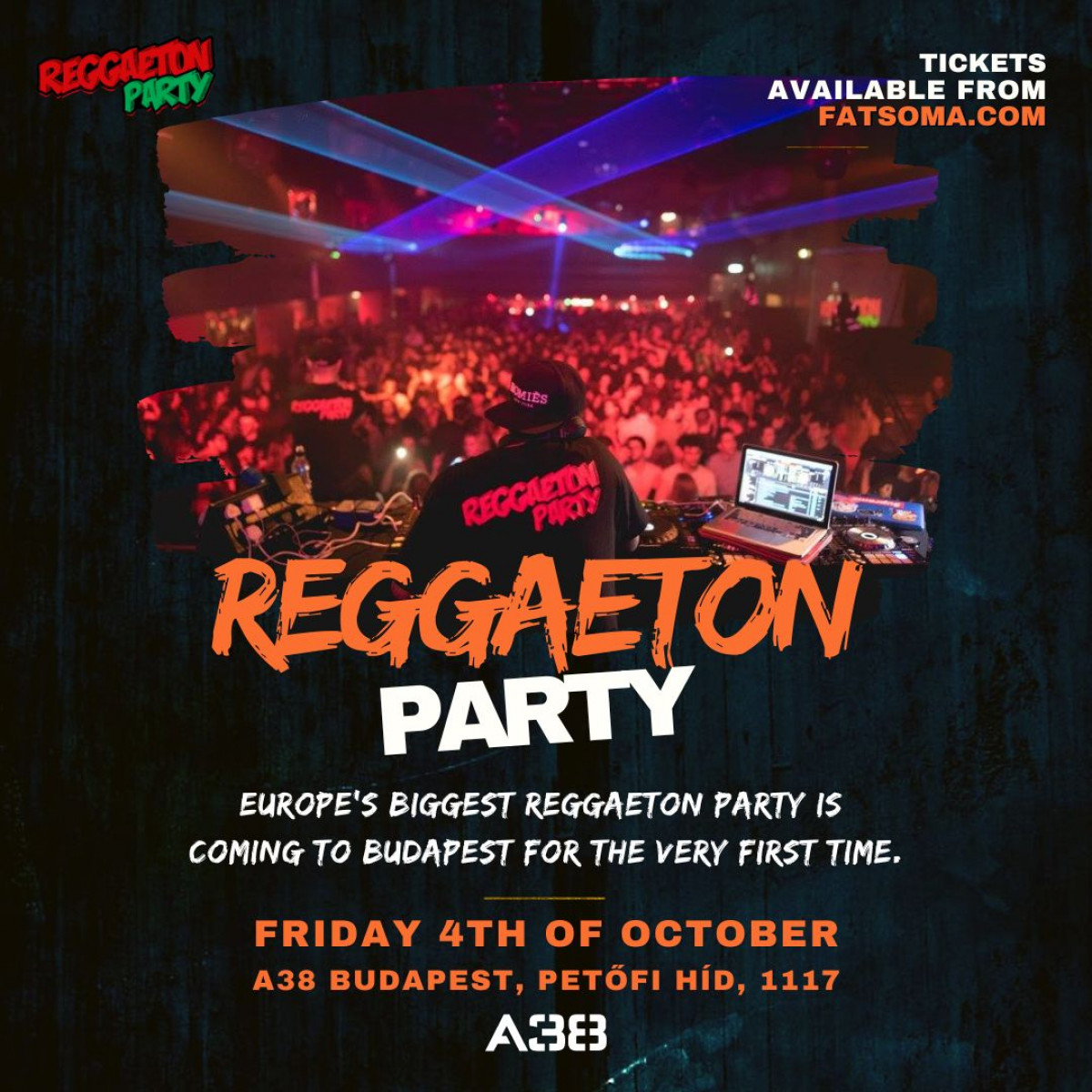 Reggaeton Party - Budapest Launch Party - A38 Hajó