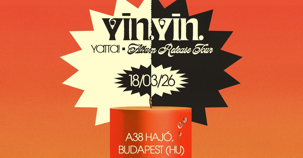 YÍN YÍN (NL) YATTA! Album Release, The Swamp Creatures - A38 Ship