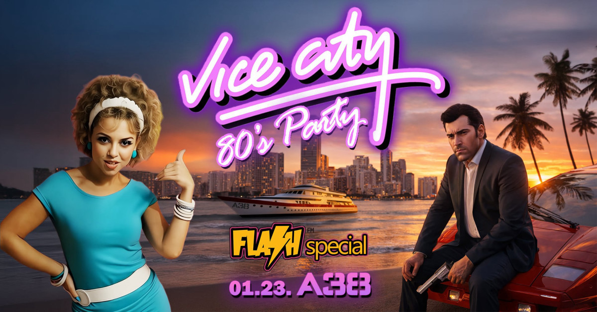 Vice City 80's Party - A38 Ship